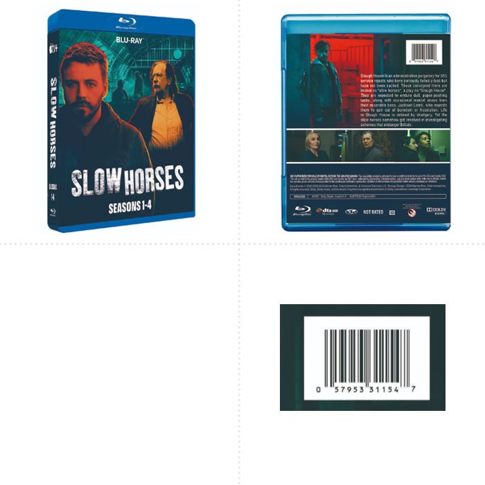 Slow Horses Series 1-4 Blu-ray Box Set For Sale - DVDs & Blu-ray Shop ...