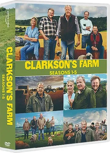 Clarkson's Farm Season 1-5 DVD For Sale (Region Free 10-Disc 2021-2026 ...